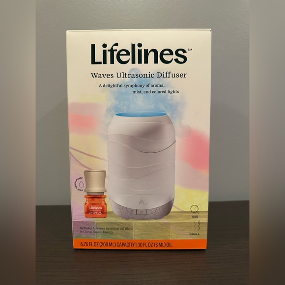 Lifelines | Other | Lifelines Waves Ultrasonic Diffuser With Essential ...